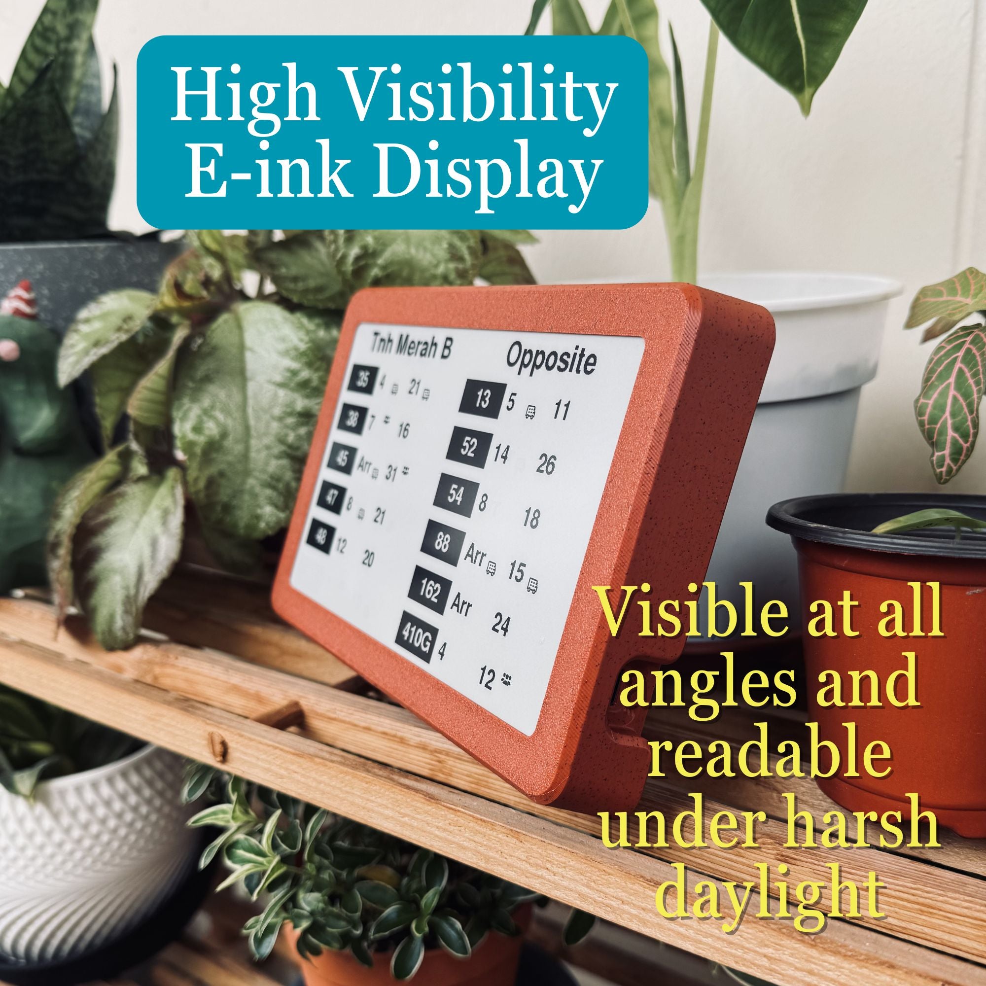 Bus Aunty – Real-Time Bus Arrival Display for Singapore Homes